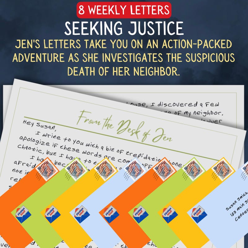 Story Letters by Mail - Etsy