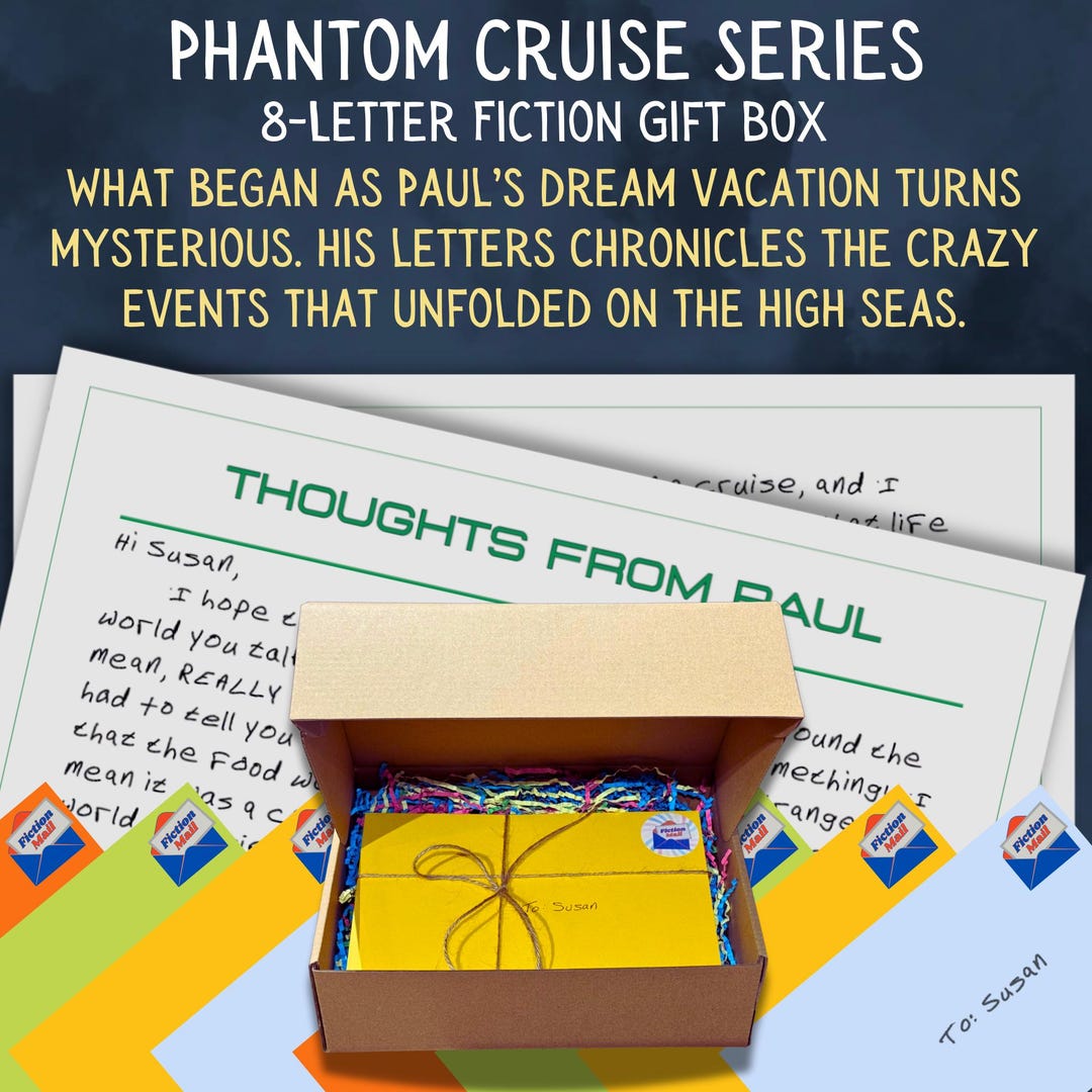 Phantom Cruise Personalized Fiction Letter Gift Box | A Supernatural ...