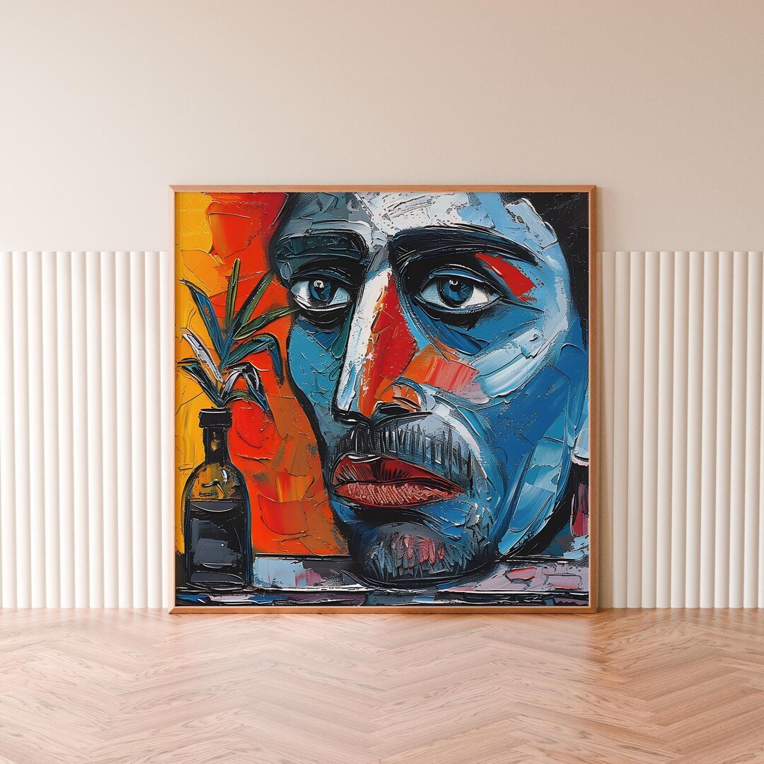 Picasso Wall Art Picasso Print Modern Colourful Wall Art Maximalist ...