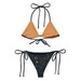 Magical Dark Night String Bikini Set | Recycled Alternative Bikini ...