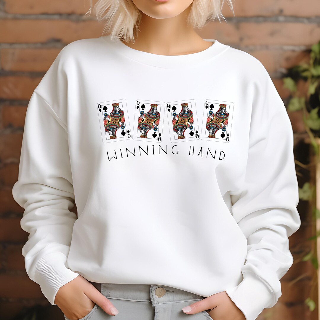 Queen of Spades Sweatshirt, QOS Cards Winning Fun, Swinger Party ...