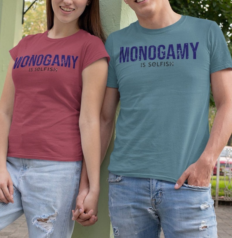 Monogamy is Selfish Swinger Lifestyle T-shirt Swinger Lifestyle ...