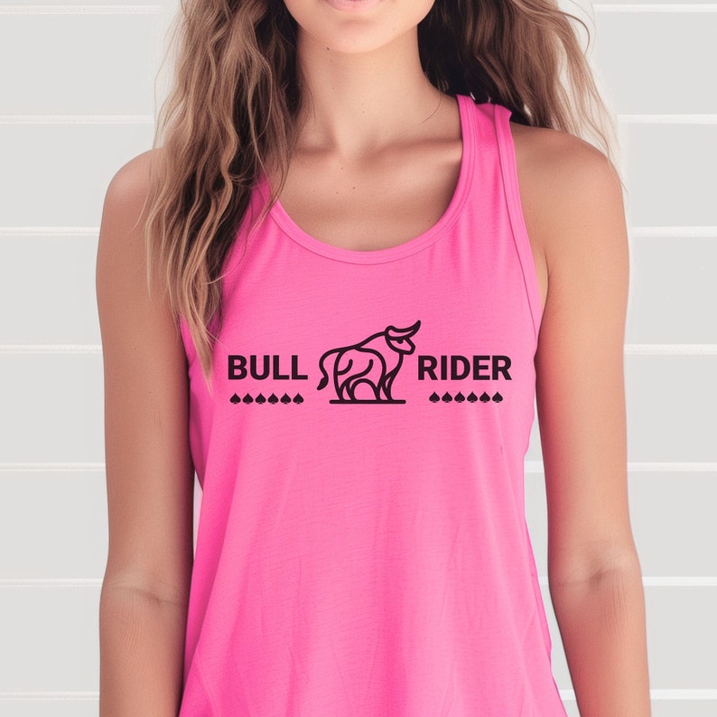 Bull Rider Hotwife Tank Top for Polyamory Queen of Spades Open ...