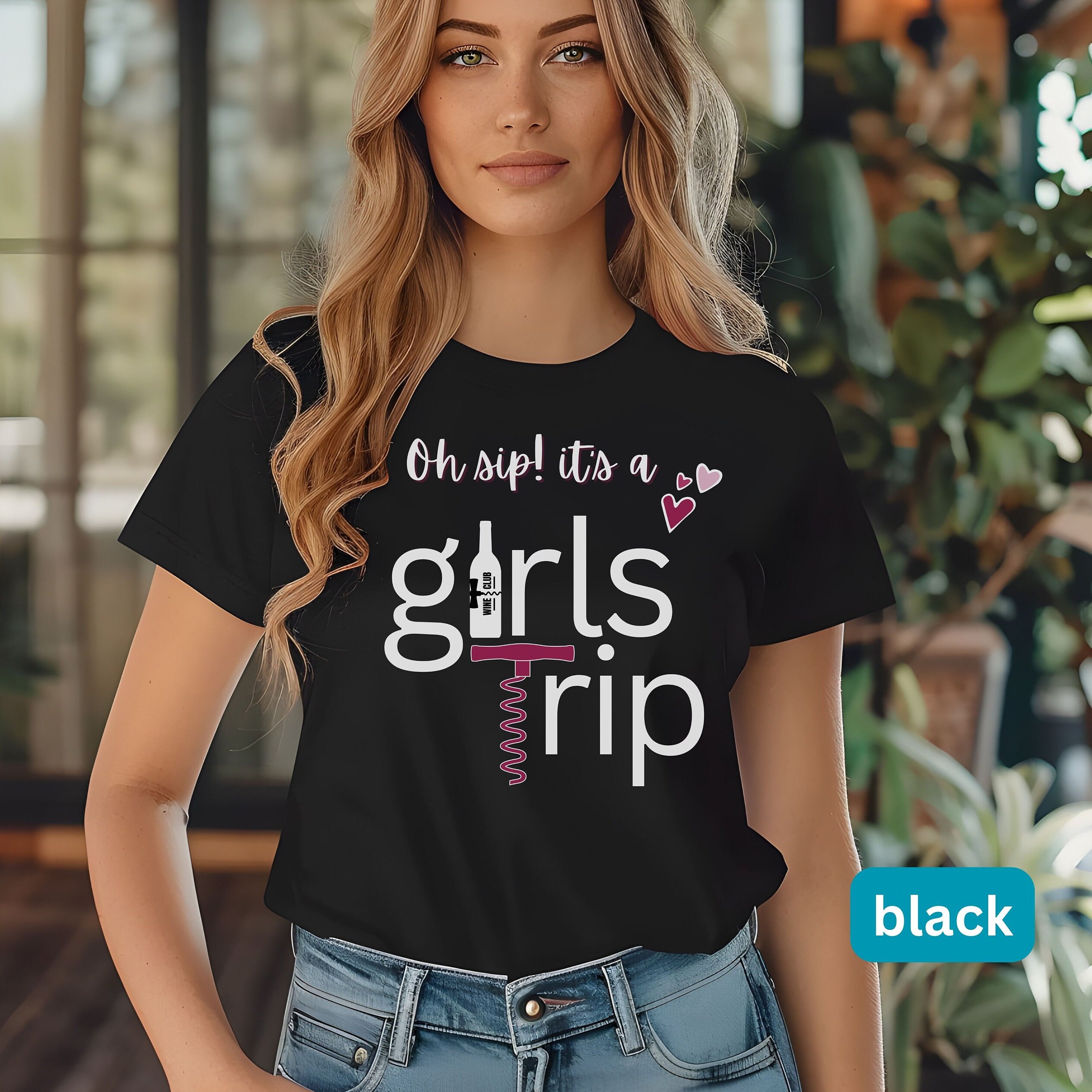 Girls Trip 2024 Girls Wine Trip 2024 Girls Trip T-shirt Girls Weekend Shirt Matching Shirts ...
