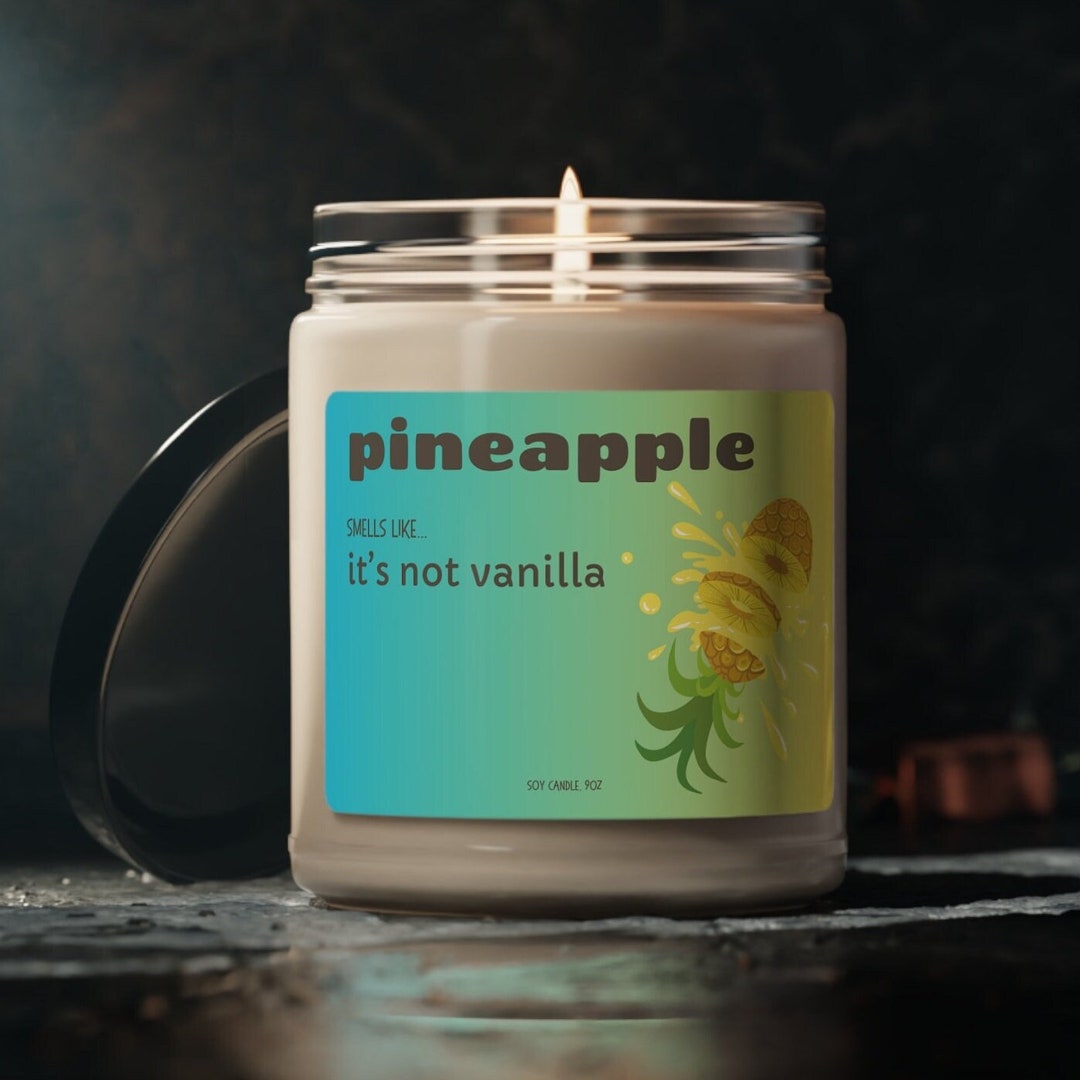 Upside Down Pineapple Candle Swinger Lifestyle Smells Like Its Not ...