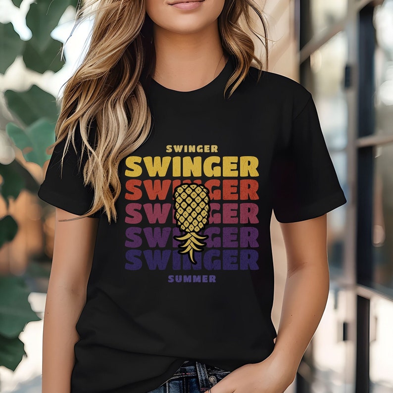 Upside Down Pineapple Swinger Lifestyle Polyamory Open Relationship T ...