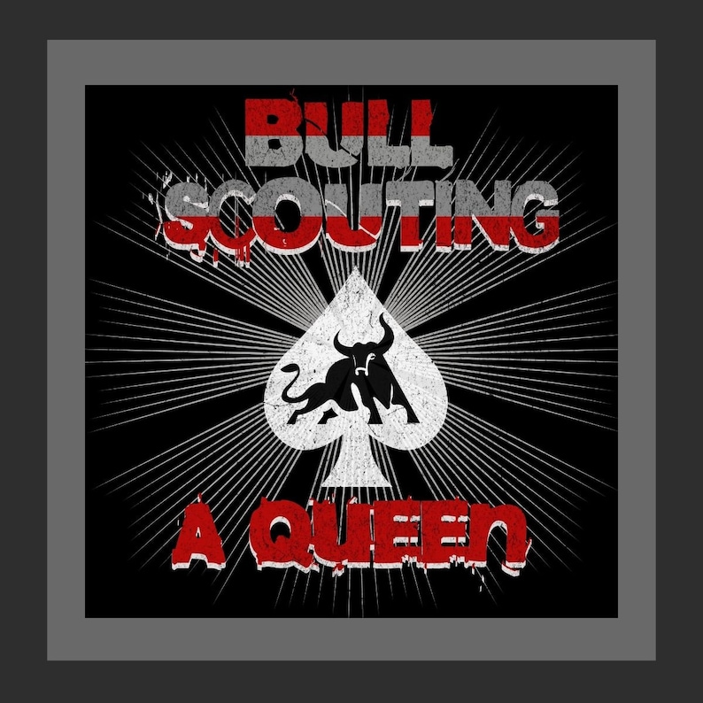 Bull and Queen of Spades T-shirt - Perfect Gift for Swinger Bull ...