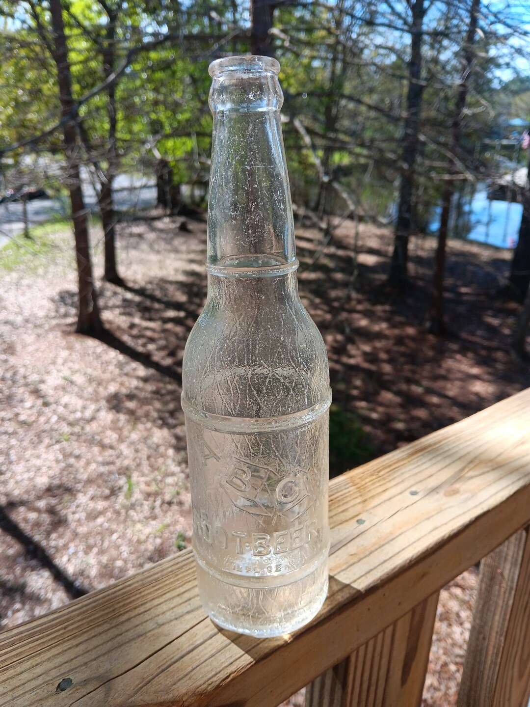 SALE !! Antique ABC Root Beer Bottle , New Orleans, La - Etsy