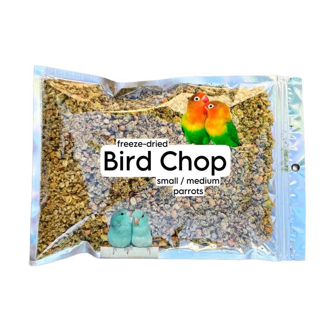Bird Chop No. 26 | Freeze-dried Food for Small and Medium Parrots ...