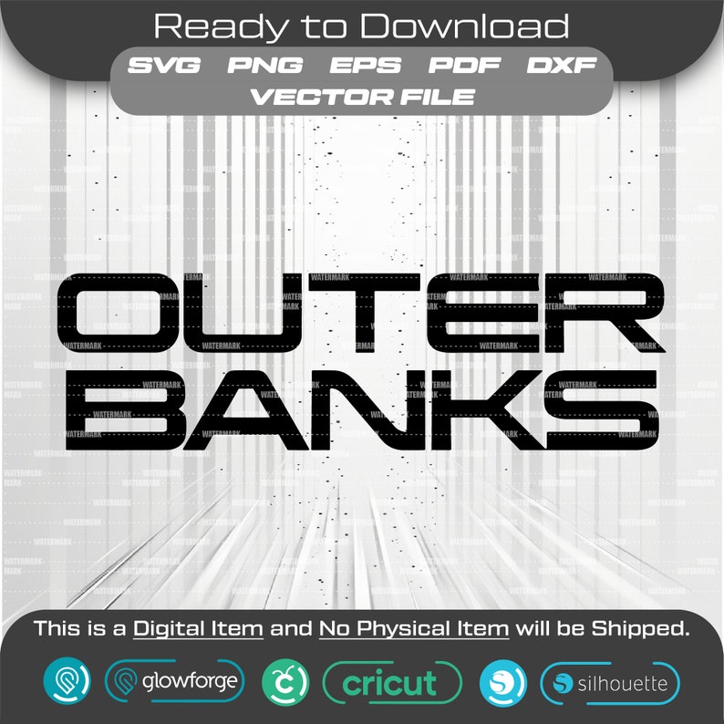 Outer Banks Vectors Instant Download Svg File for Cricut, Svg Designs ...