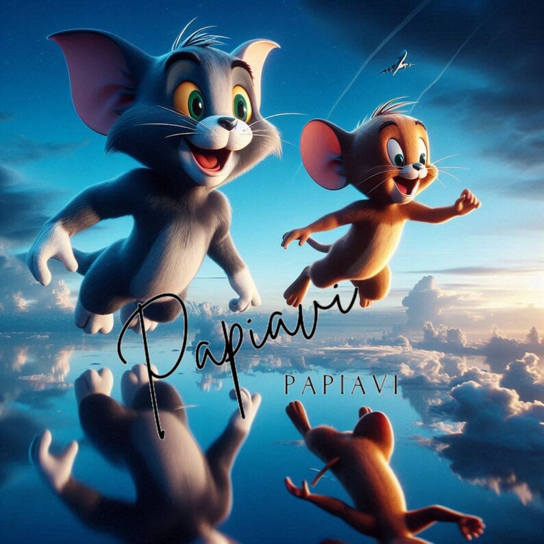Tom and Jerry AI Generated - Etsy