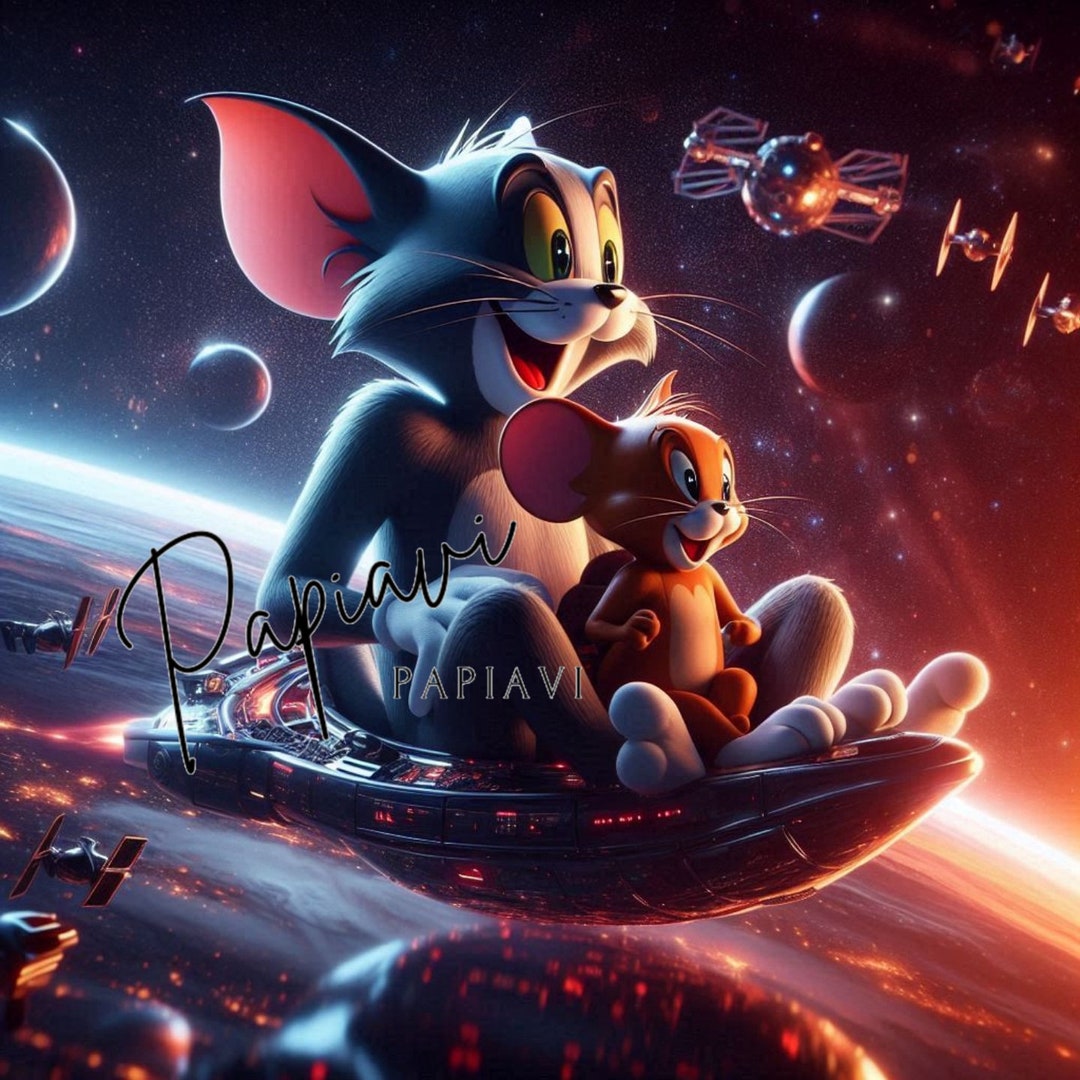 AI Generated Tom and Jerry - Etsy