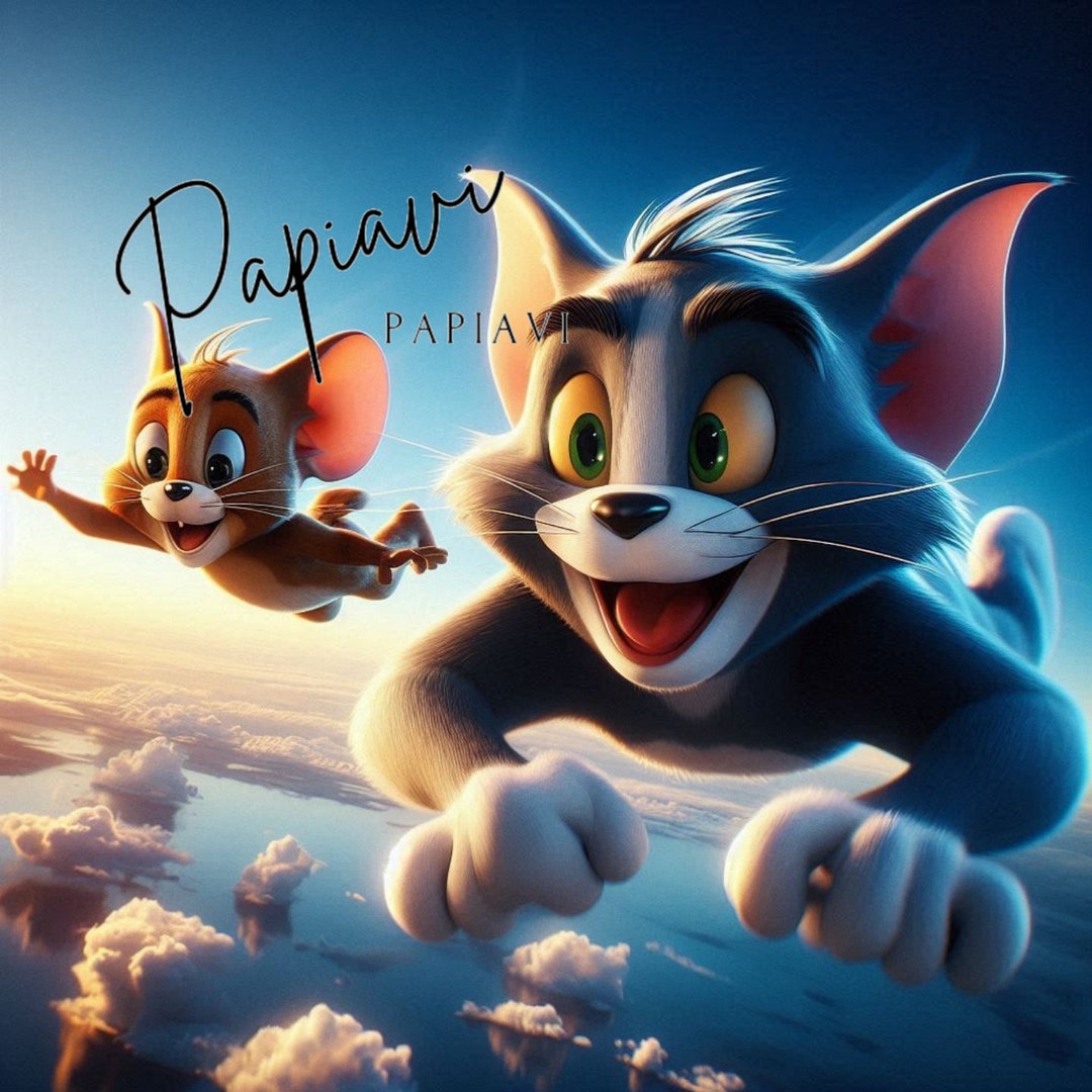 AI Generated Tom and Jerry Classic Art - Etsy