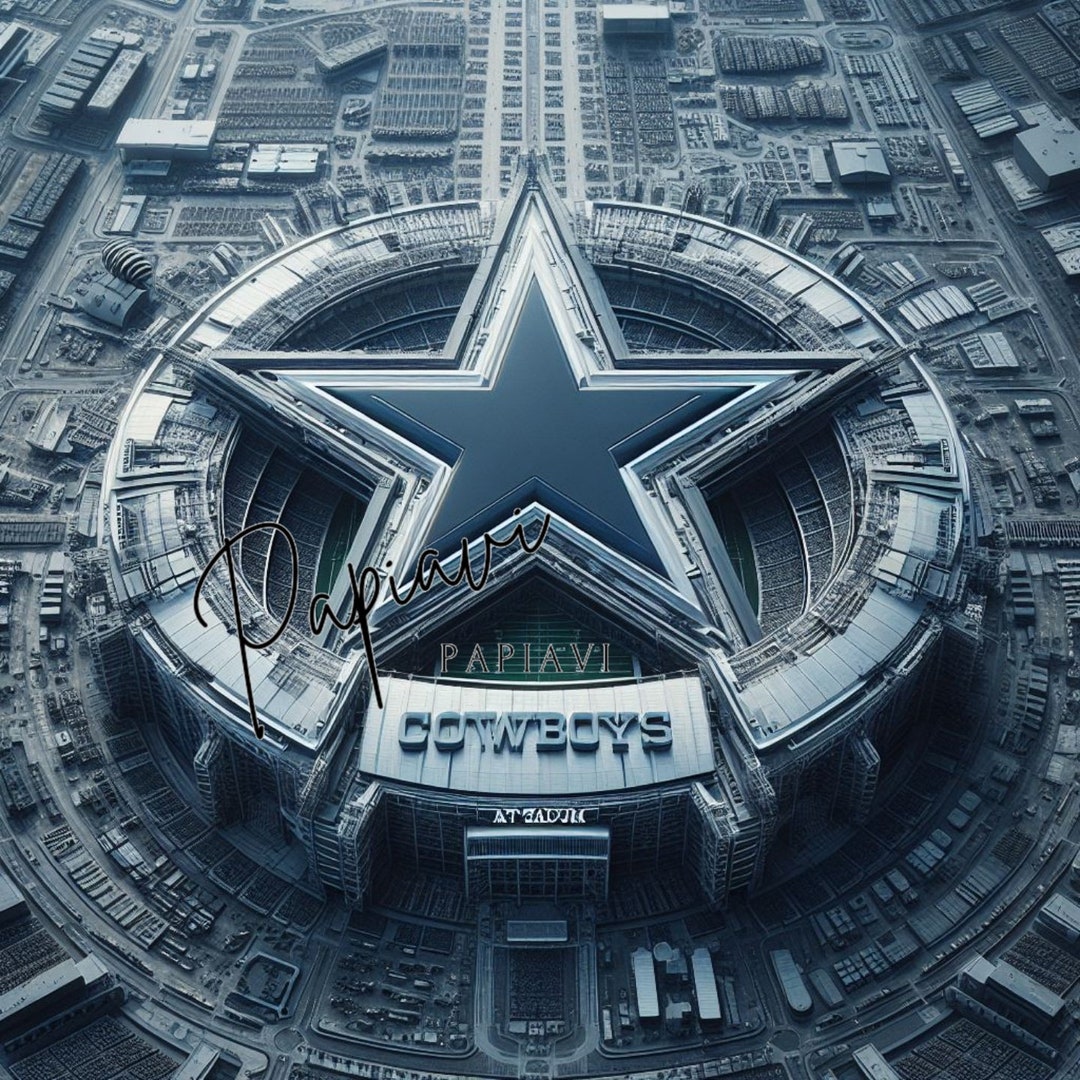 AI Generated Dallas Cowboys Stadium Reimagined - Etsy