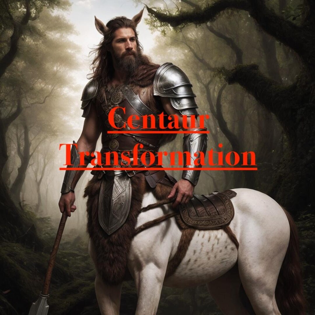 Centaur Transformation - Etsy