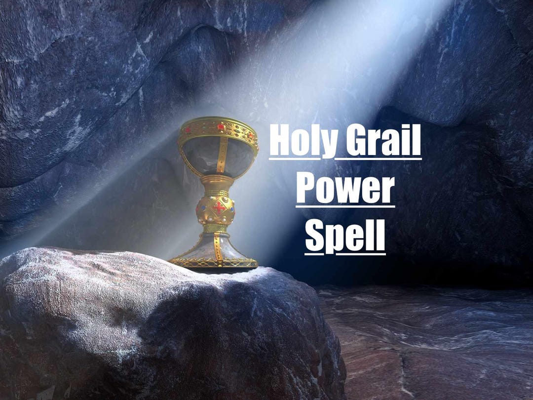 Holy Grail Power Spell - Etsy