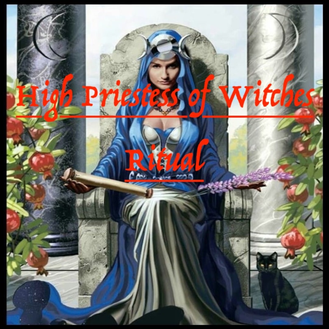 High Priestess of Witches Transformation Spell - Etsy