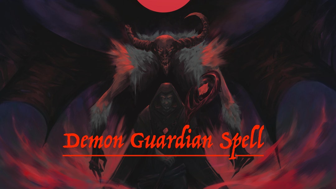 Demon Guardian Spell - Etsy