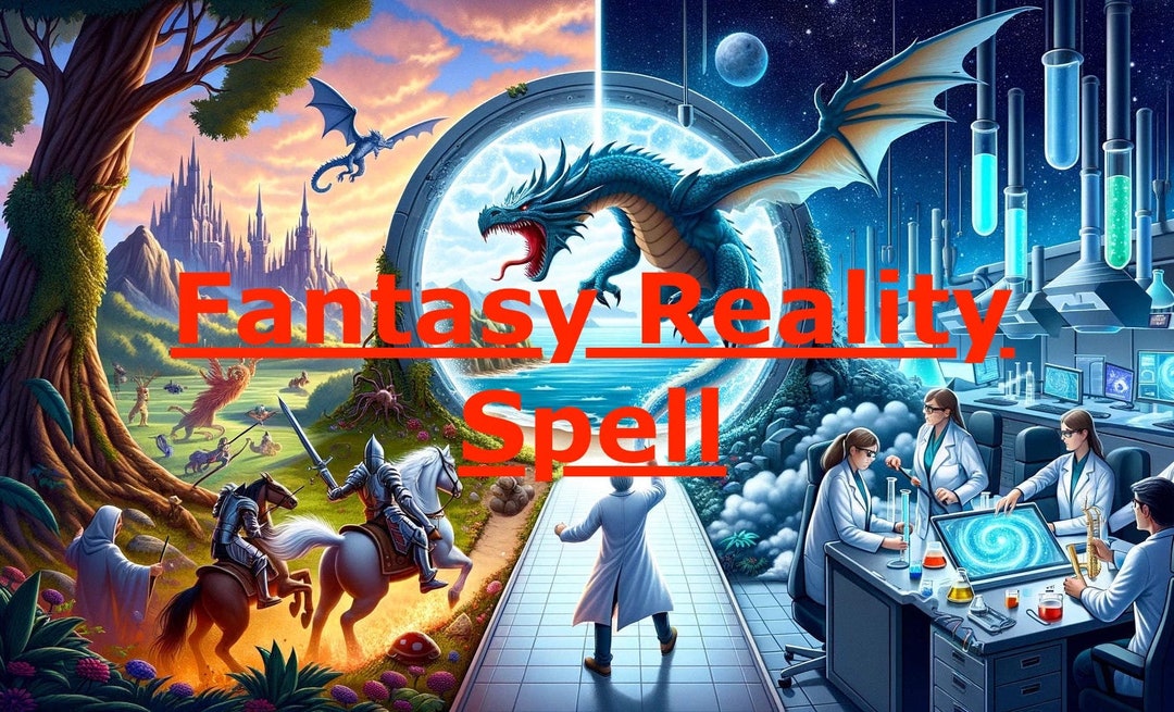 Fantasy Reality Spell - Etsy