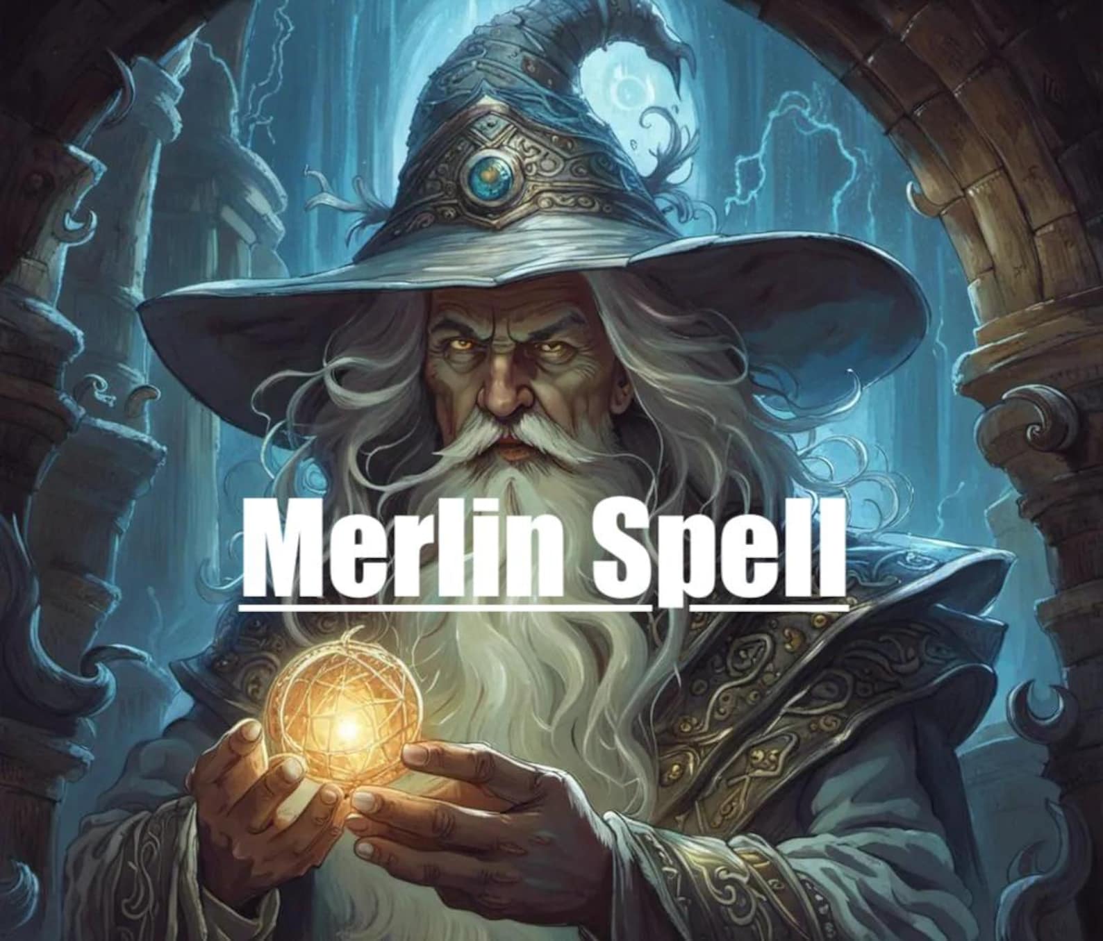 Merlin Spell - Etsy