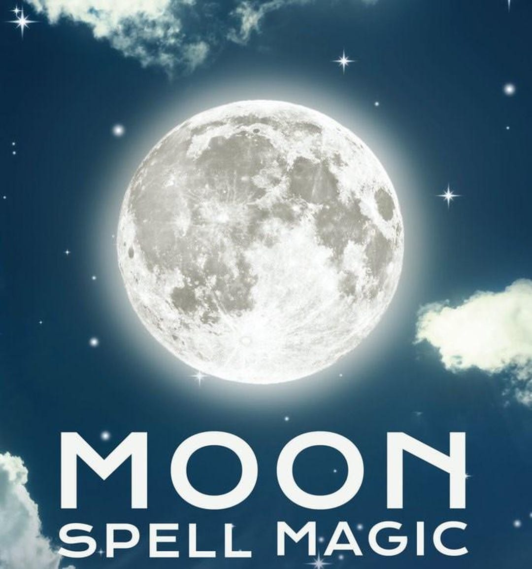 Full Moon Power Spell - Etsy