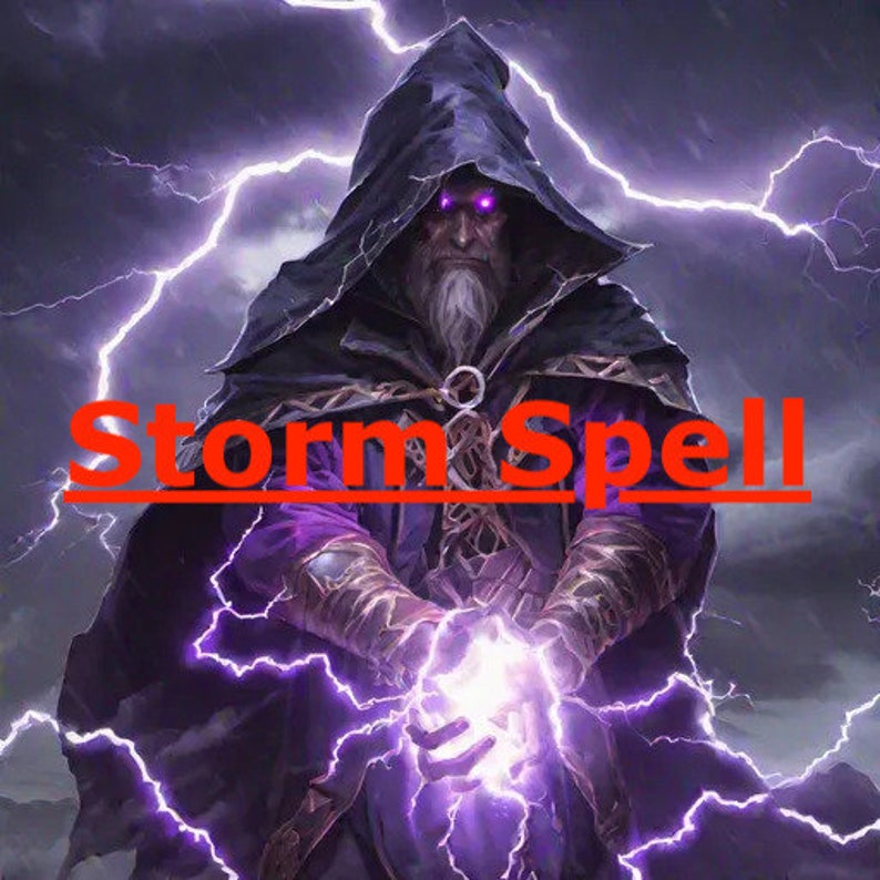 Storm Spell - Etsy