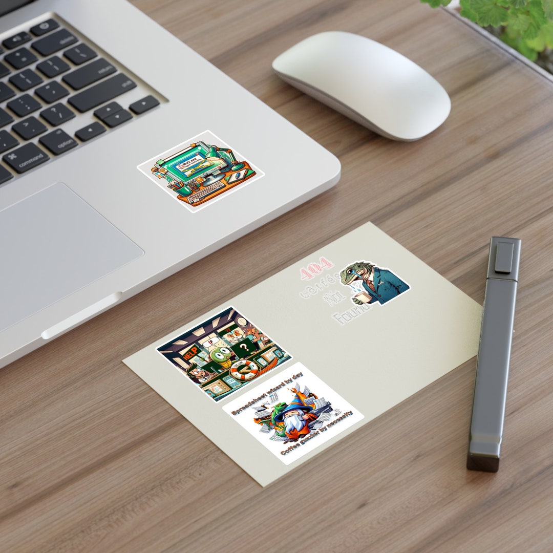 Tech Funny Work Humor Sticker Sheets - Etsy