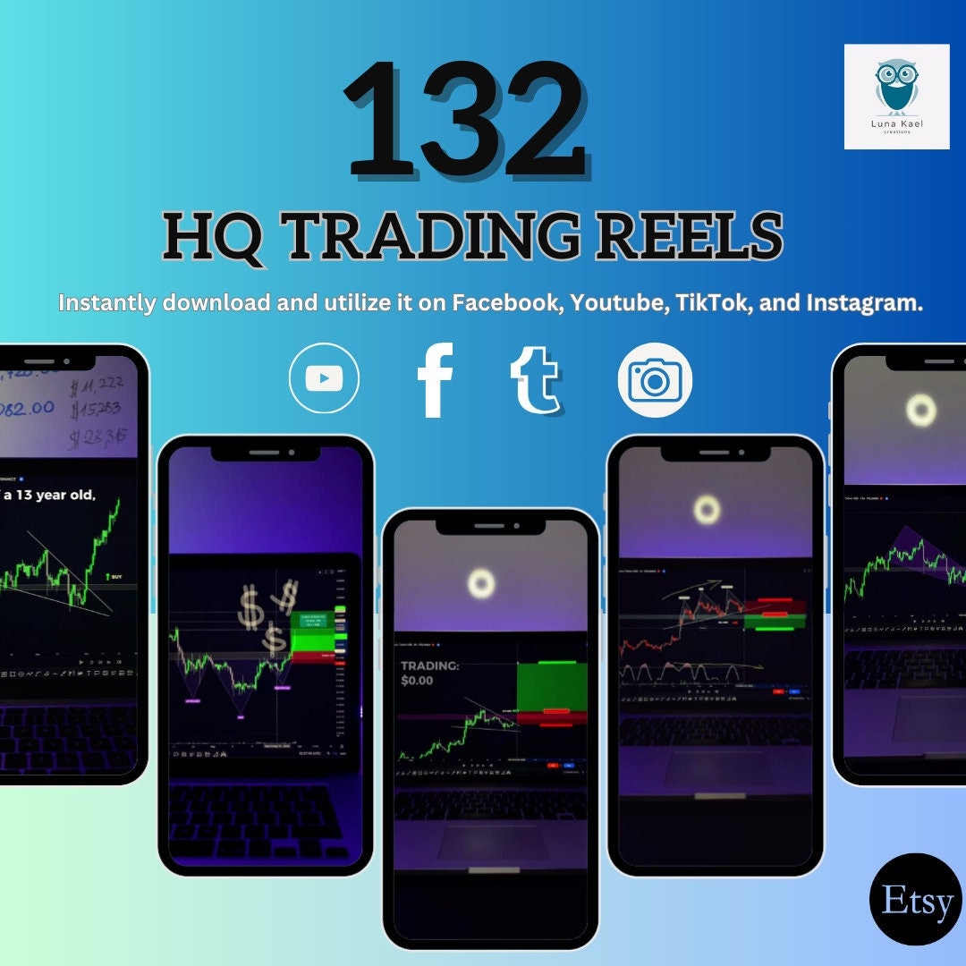 132 High Quality Forex Trading Reels Social Media Impression Engagement Material Reels Forex ...