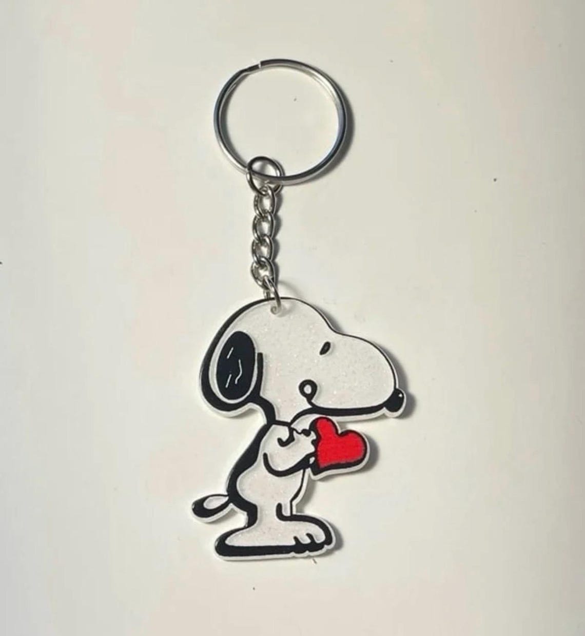 Snoopy Keychain - Etsy