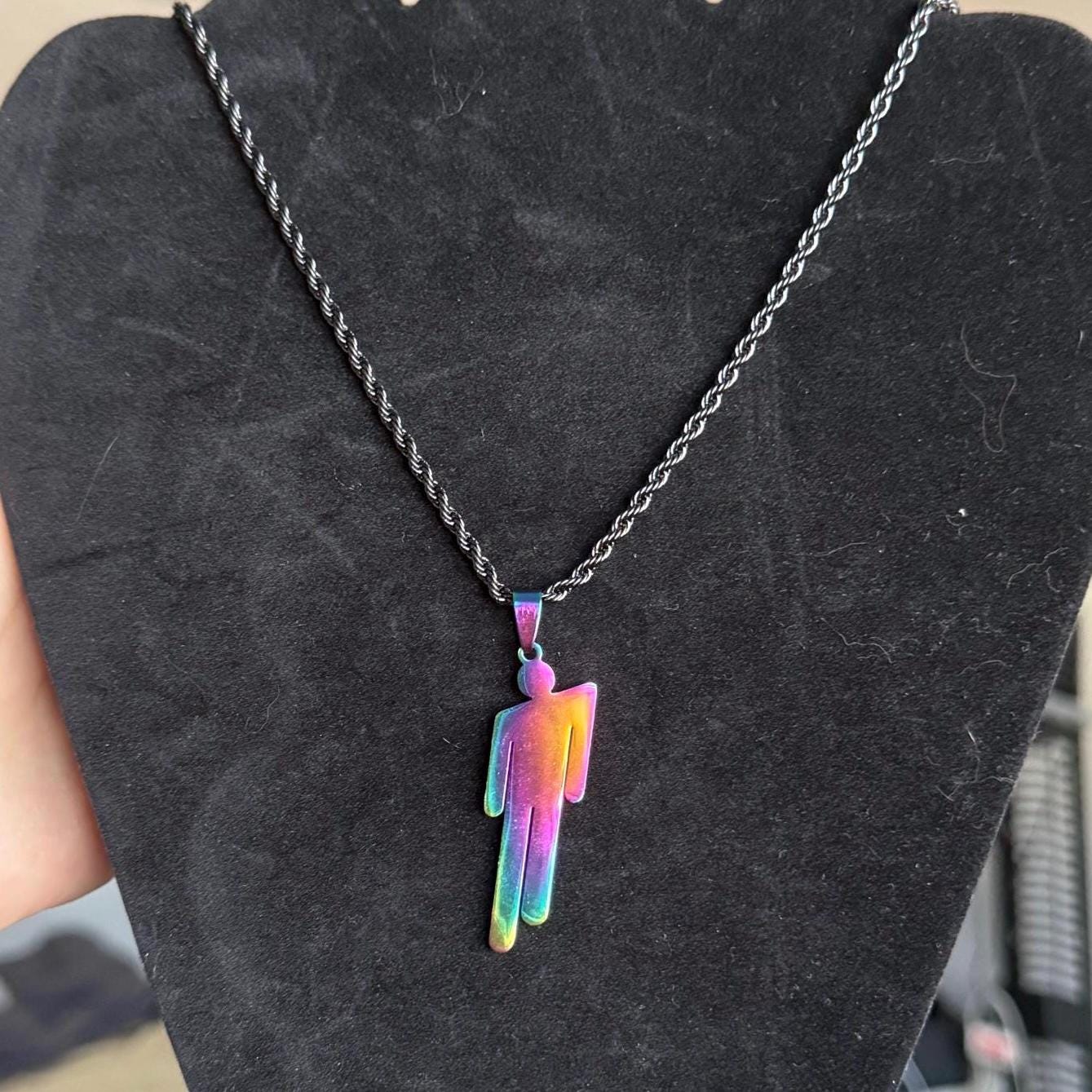 Billie Eilish Blohsh Multicolor Stainless Steel Inspired Necklaces - Etsy