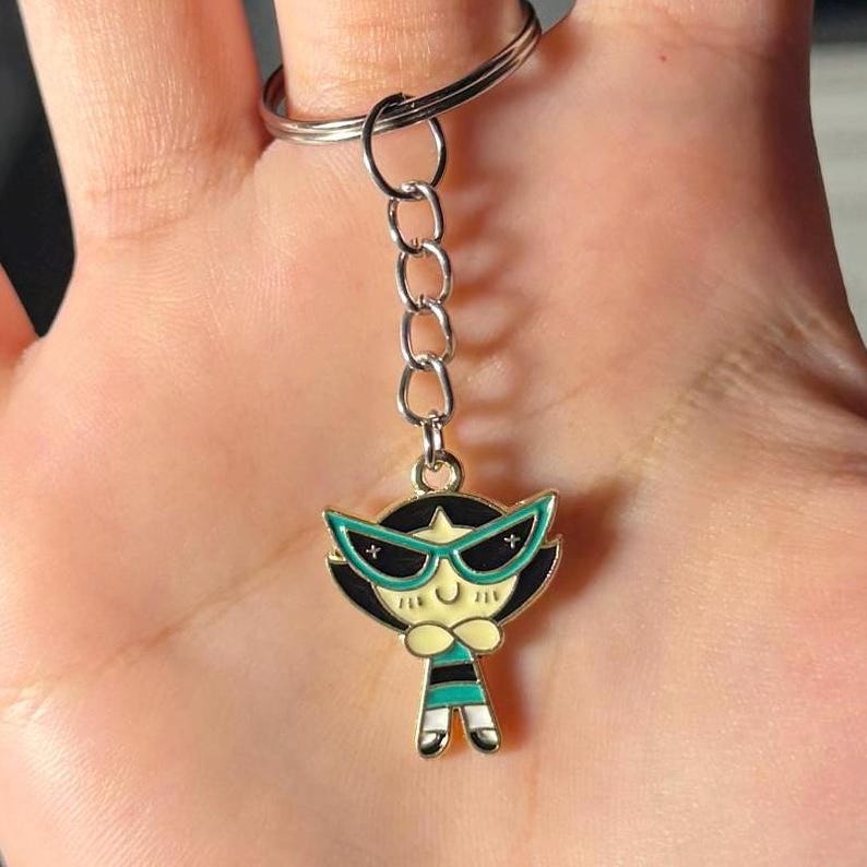 Power Puff Girls Matching Keychain Sets - Etsy