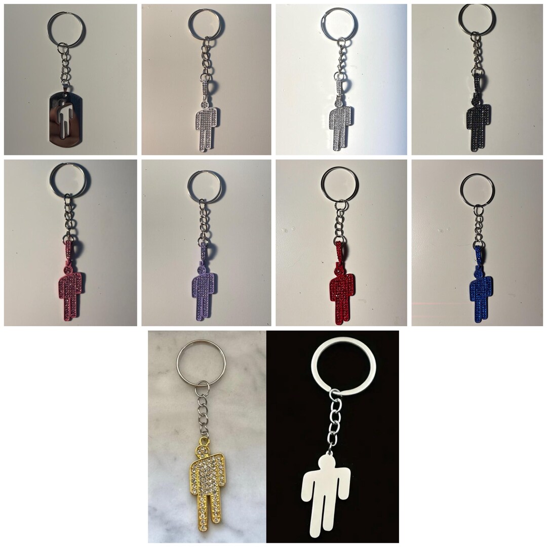 Billie Eilish Blohsh Inspired Keychains - Etsy