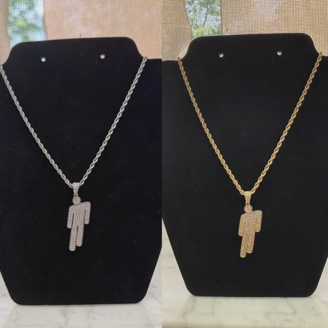Billie Eilish Blohsh Inspired Stainless Steel Pendant Necklace - Etsy