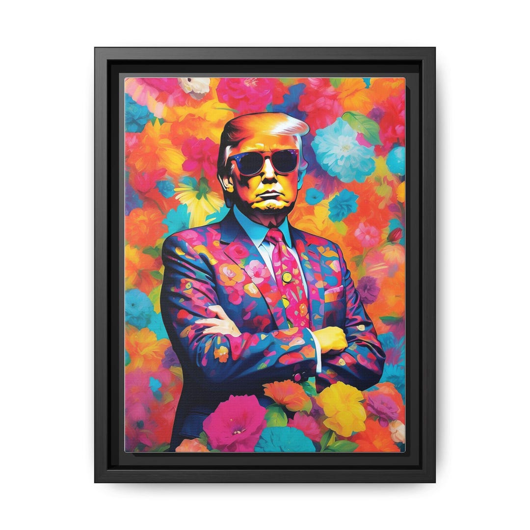 President Trump Wall Art, Vibrant & Hilarious Posters for Bold Home ...
