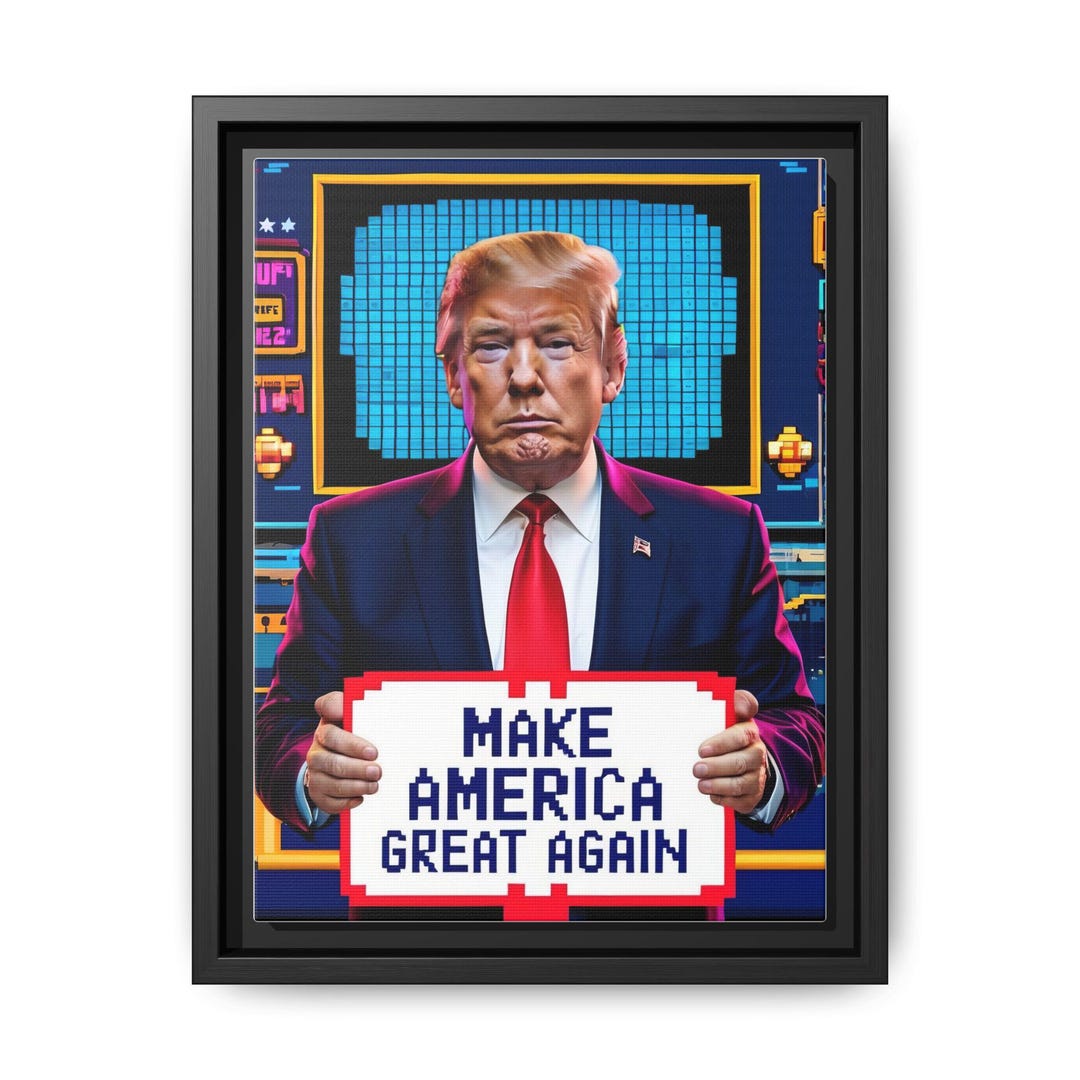 President Trump Wall Art, Vibrant & Hilarious Posters for Bold Home ...