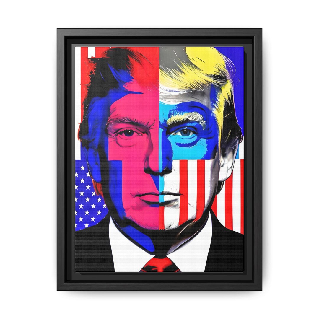 President Trump Wall Art, Vibrant Posters for Bold Home Decor, Perfect ...