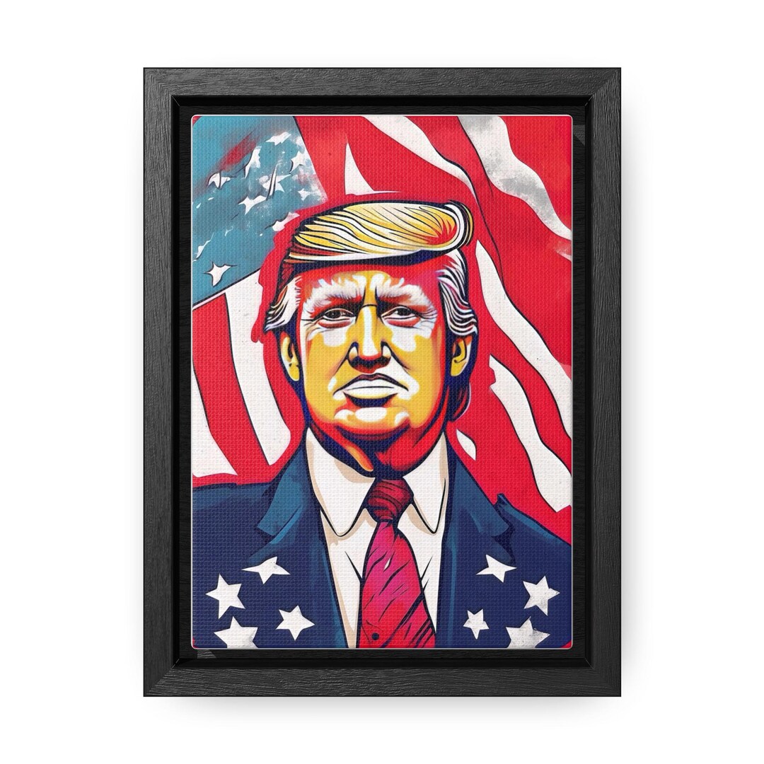 President Trump Artwork Eye-catching & Comical Posters for or Fun Gift ...
