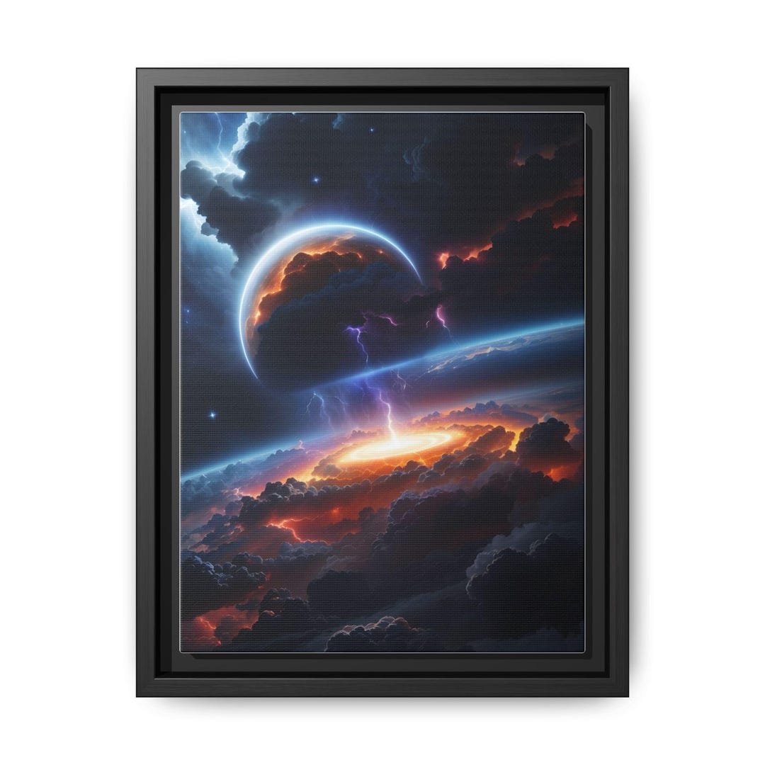 Unique Outer Space Wall Art Poster Astronauts, Nebulas, and Spaceships ...