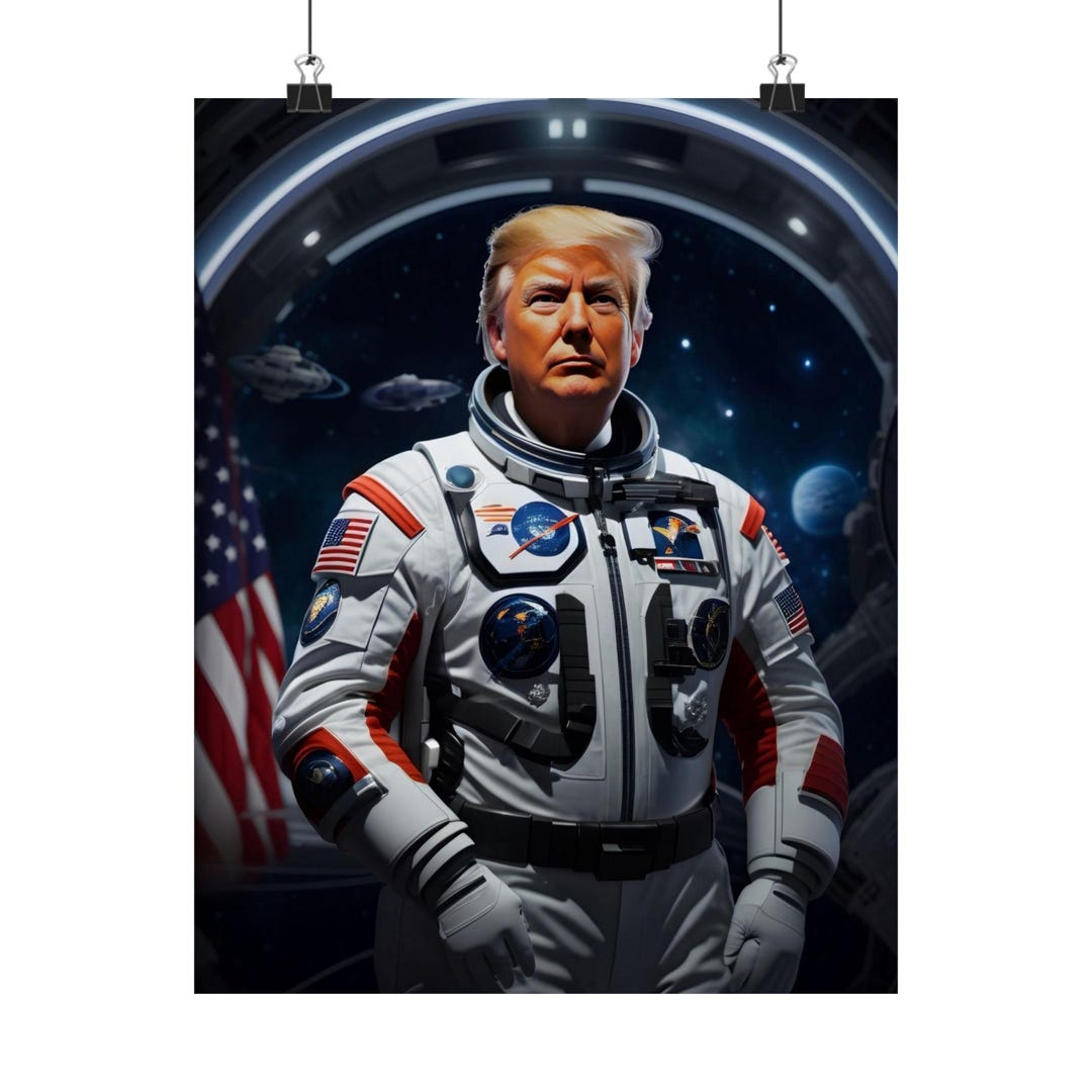 Trump Wall Art Patriotic Posters Canvas Vibrant Funny & Inspirational ...