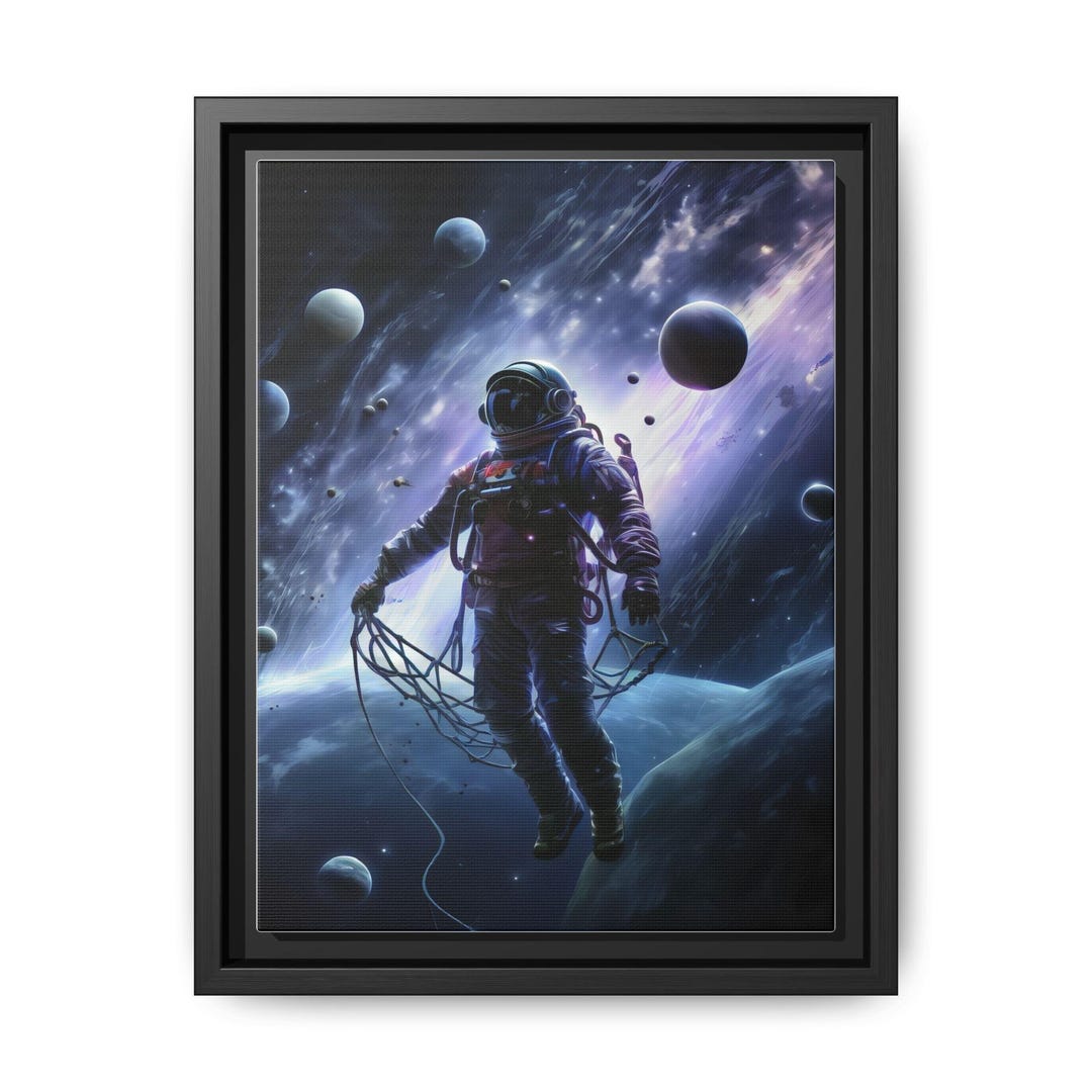 Unique Outer Space Wall Art Poster Astronauts, Nebulas, and Spaceships ...