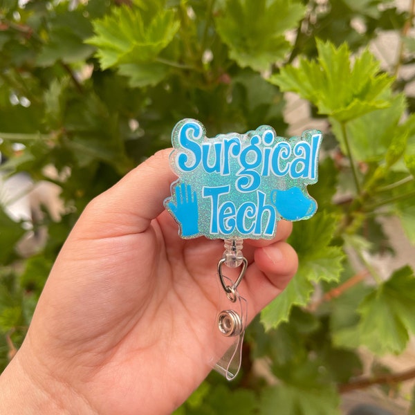 Surgical Tech Badge - Etsy