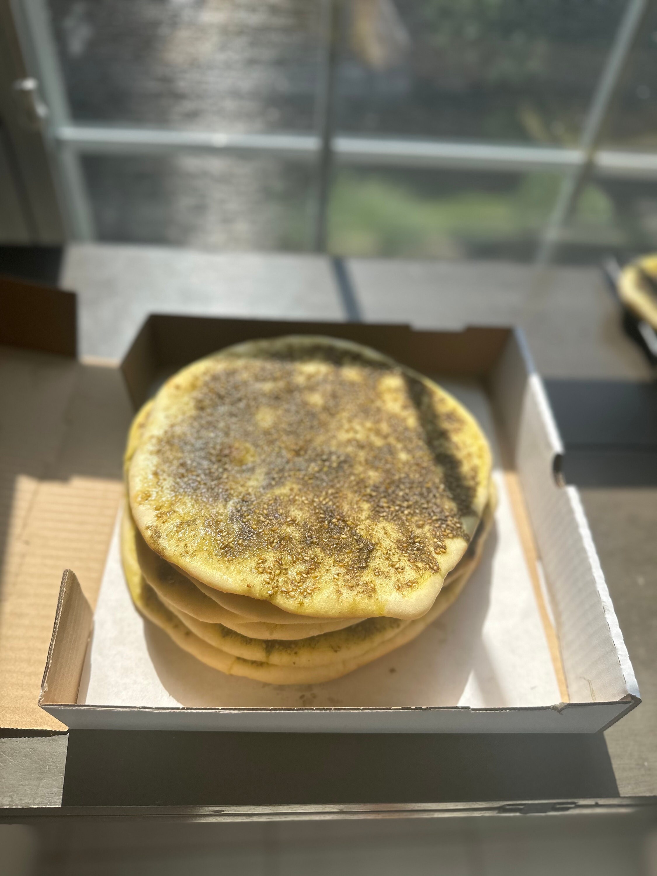 Mankouche Zaatar Pies~ 6 Pies per Order *contains Sesame Seeds - Etsy