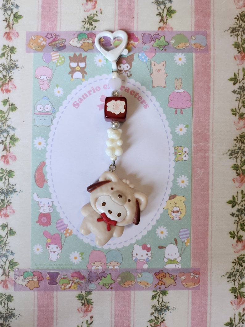 Handmade Sanrio Character Keychains, Hello Kitty Keychain, Cinnamoroll ...
