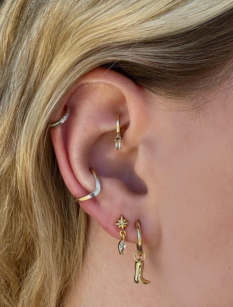 Arcturus Cowboy Boot Earring, Western Chic Earring Set, Unique Earrings ...