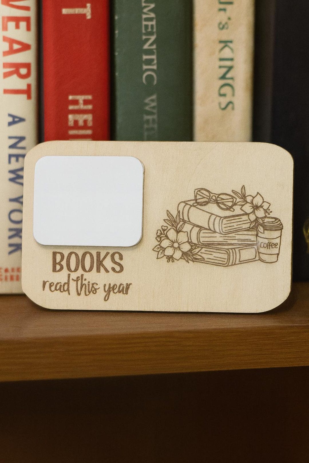 Bookish Gift | Reading Tracker | Books Read This Year | Book Lover Gift ...