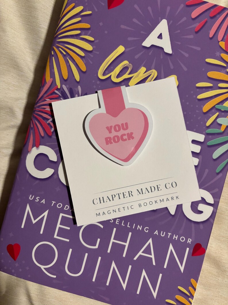 Magnetic Bookmark - Etsy