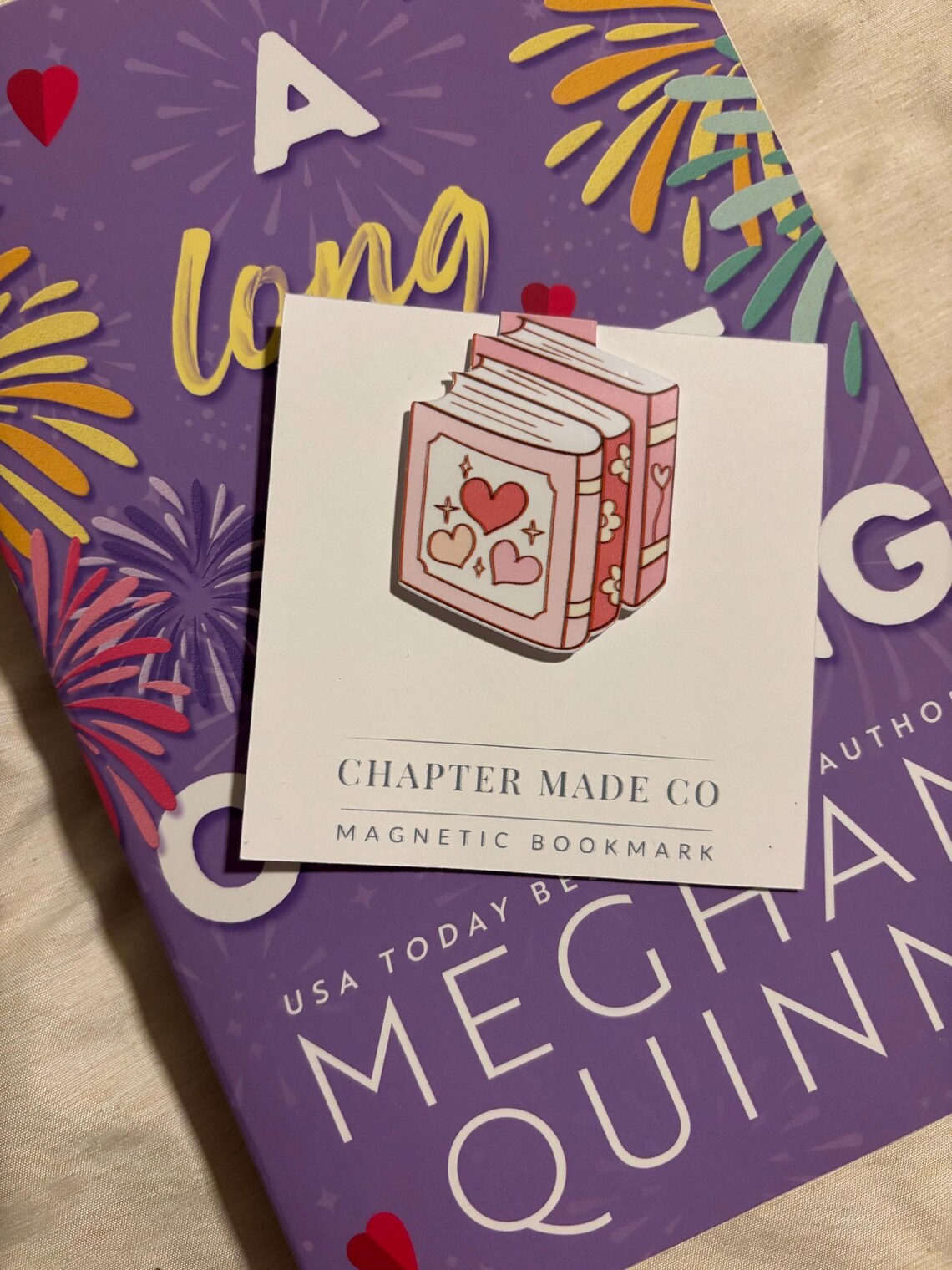 Magnetic Bookmark - Etsy