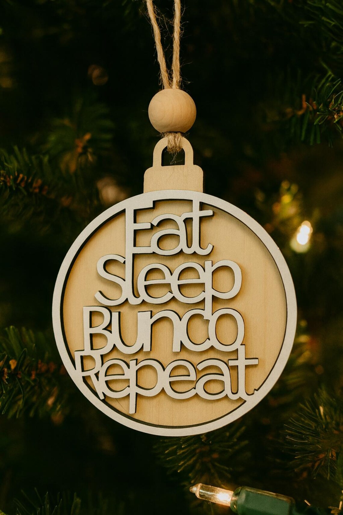 Bunco Ornament | Gift for Bunco Babes, Bunco Group | Bunco Night ...