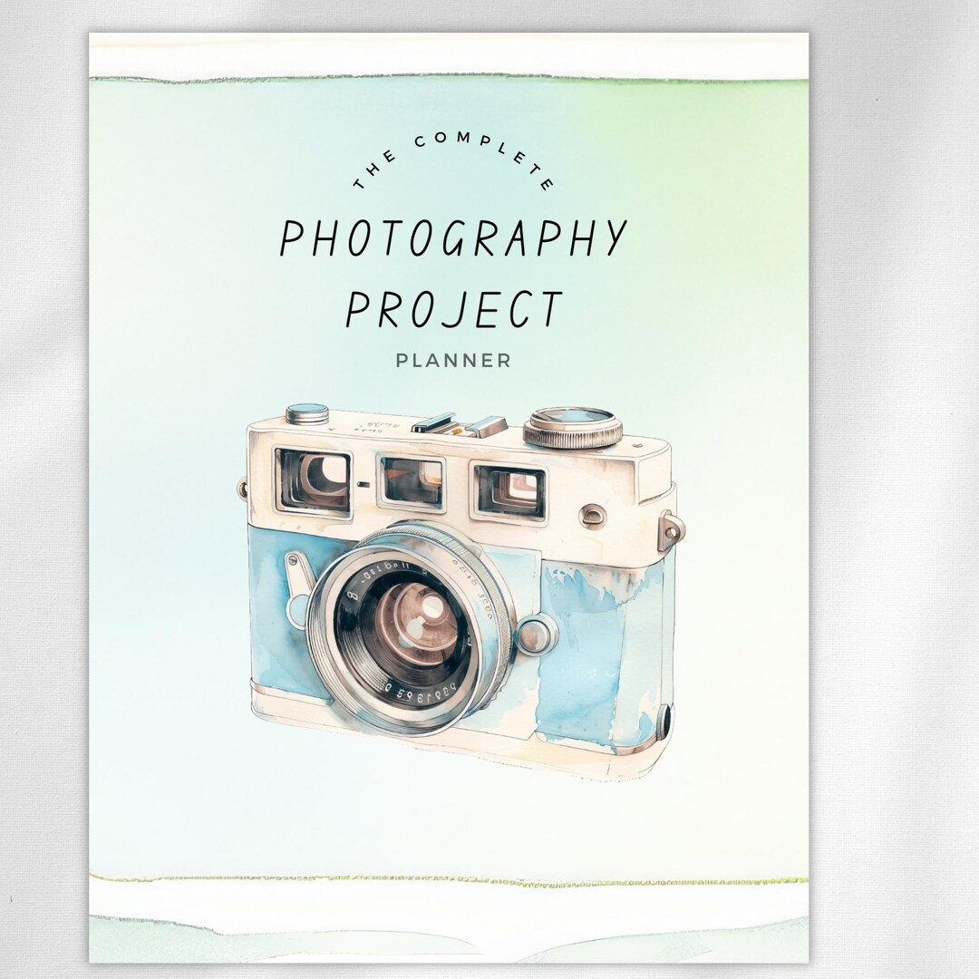 Ultimate Photography Product Planner, Photo Planner, Photographer ...