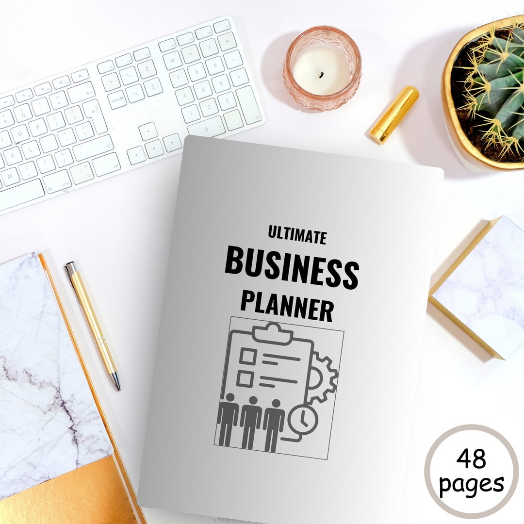 Ultimate Business Planner, Business Management Planner, Business ...